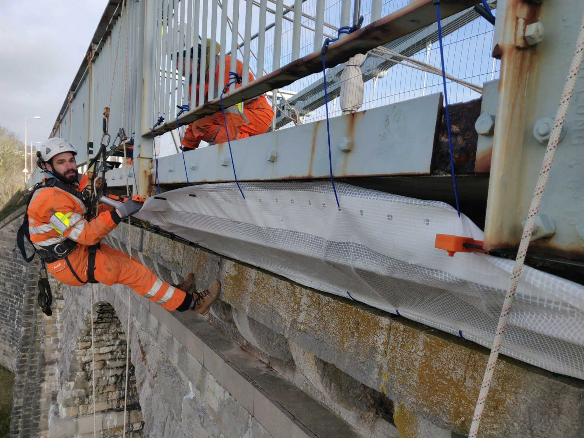 Spencer Group project on historic suspension bridge wins coveted ...