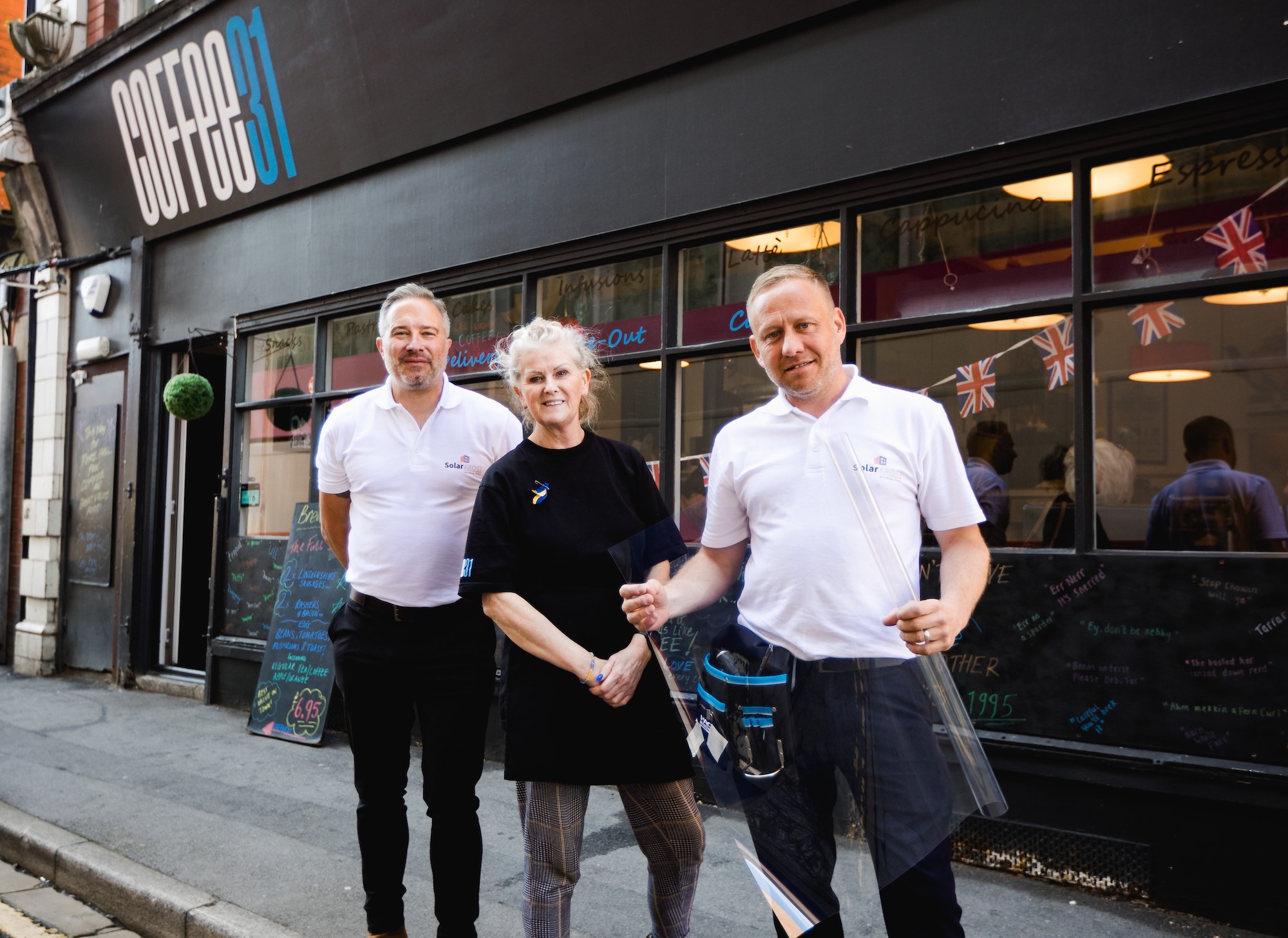 Colleagues launch new business as window film stars