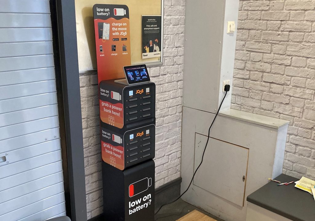 Mobile charging stations at HRI’s Emergency Department