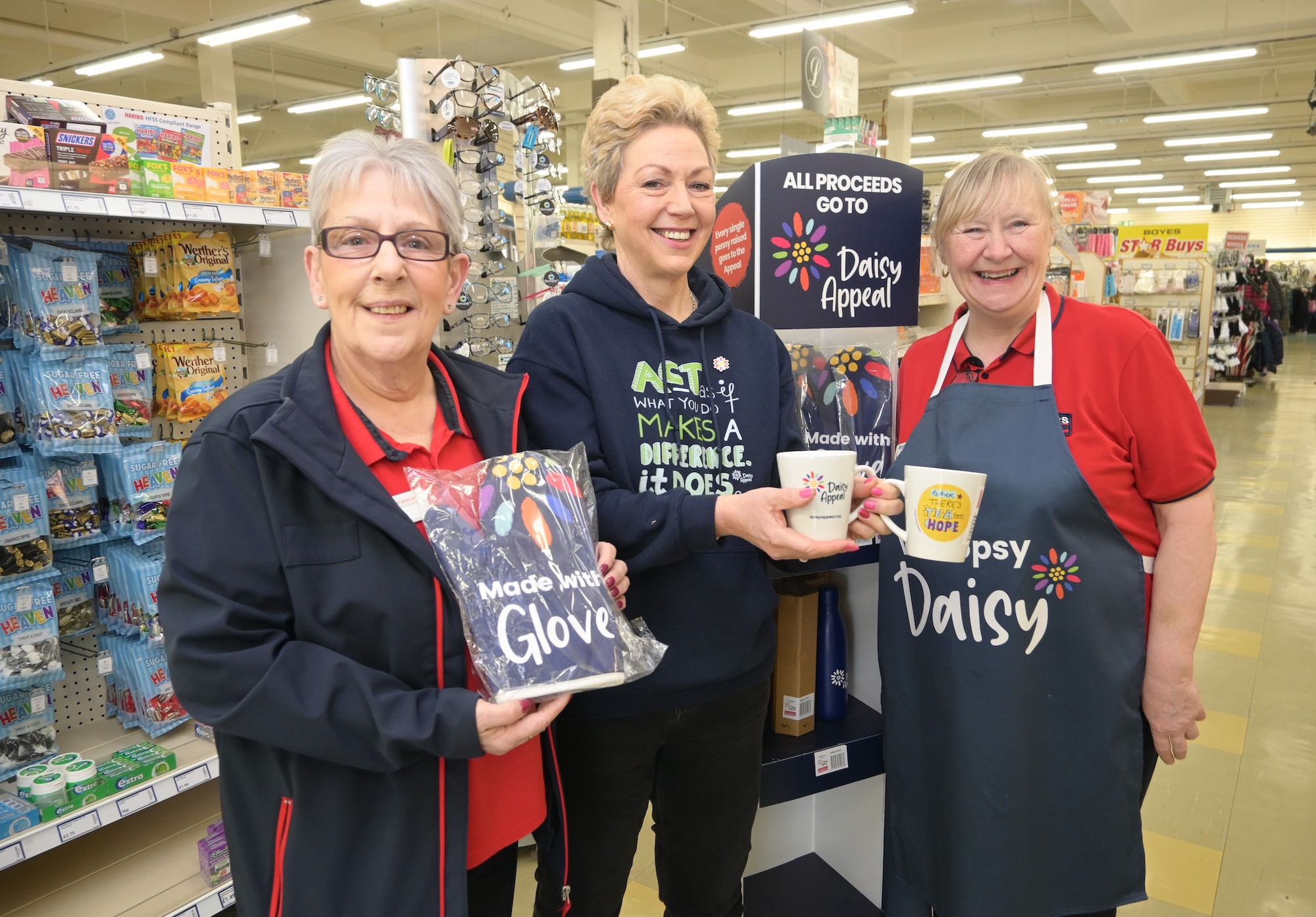 Staff and customers of major retailer step up to support the Daisy Appeal