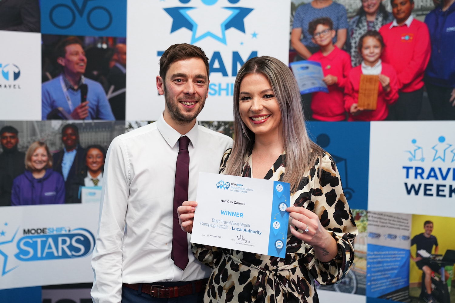 TravelWise Week campaign wins national award