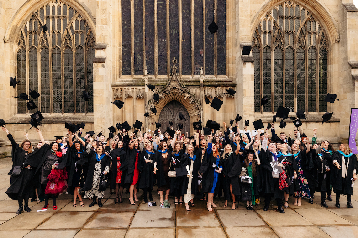 Tim Shaw and Lucy Blackley awarded Order of Distinction by Hull College