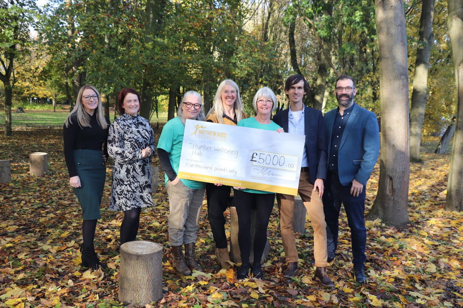 Humber Wellbeing Hub receives more than £5,000 from the John Good Group