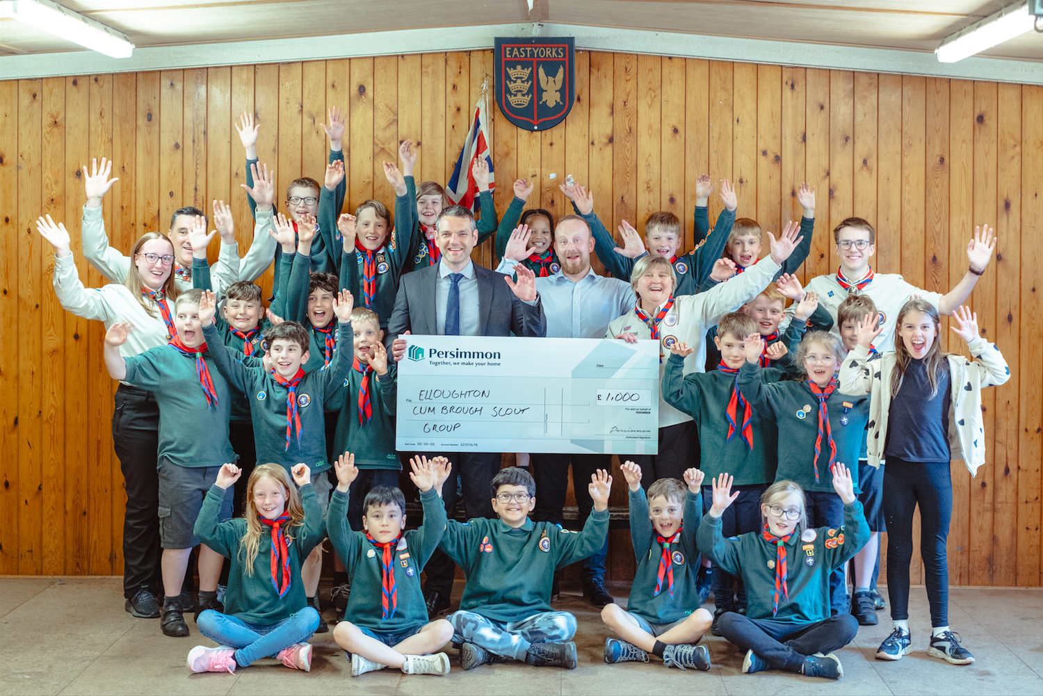 Local scout group celebrates funding boost