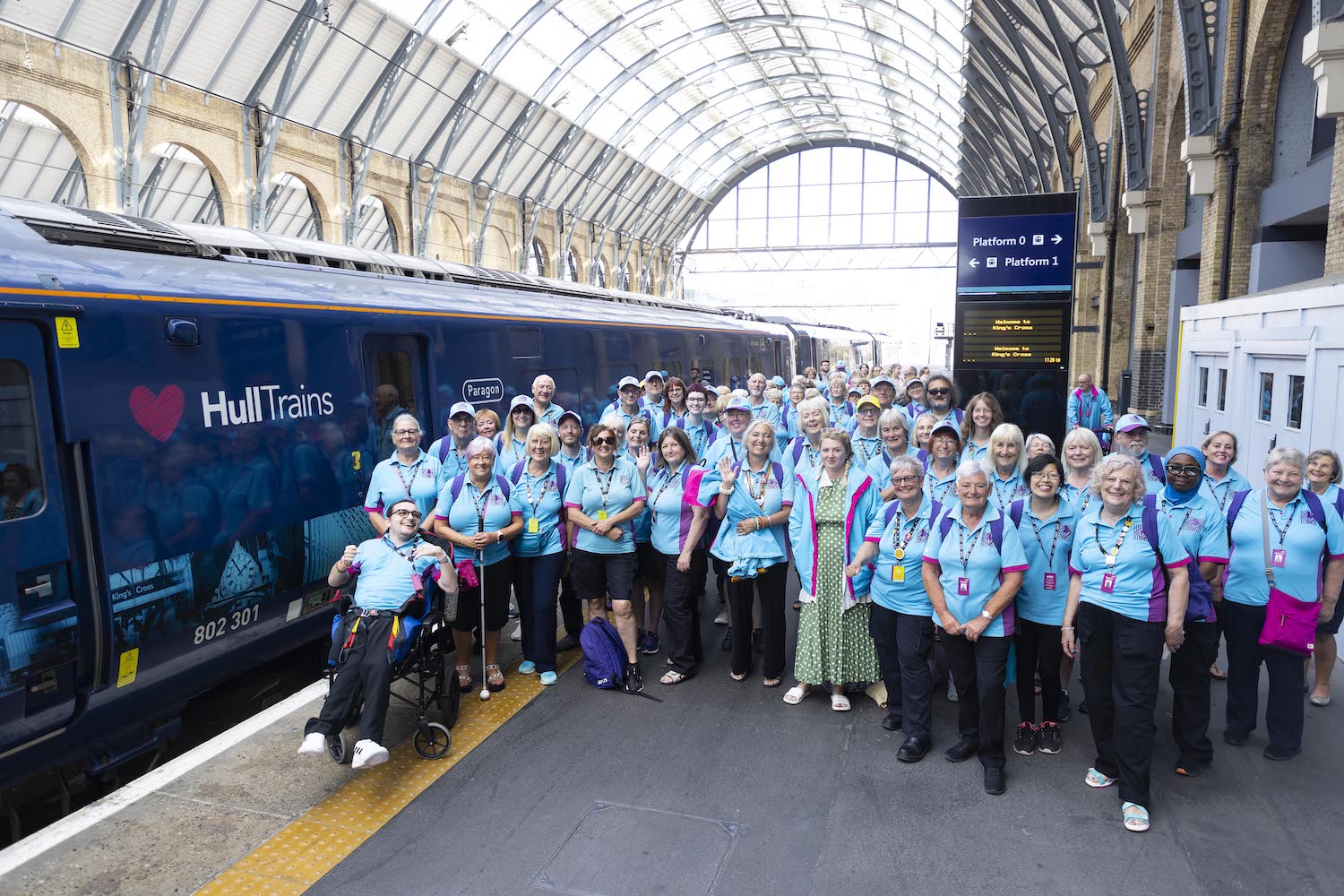 Hull Trains celebrates Yorkshire Day with a special London takeover