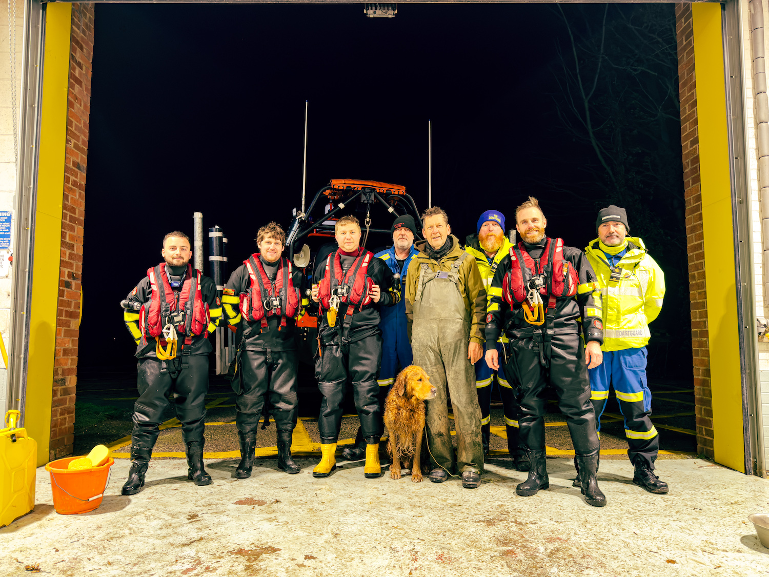 Humber Rescue saves dog stranded for six hours near Whitton Island