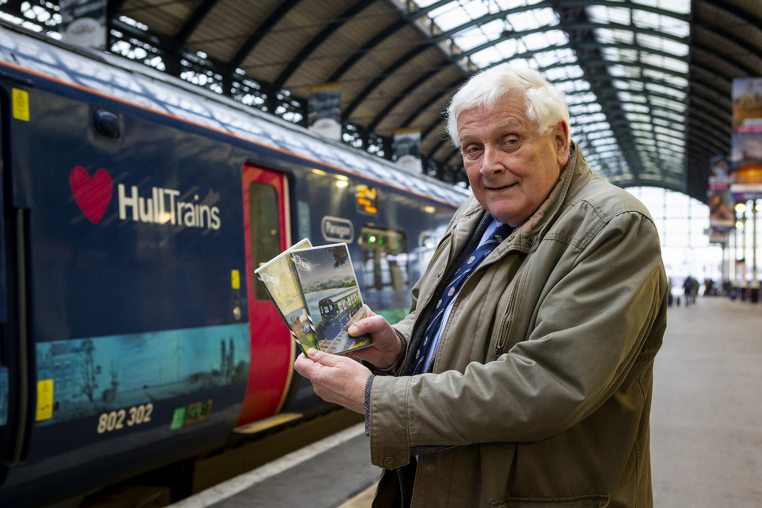 Hull Trains takes industry veteran on special train down memory lane as ...