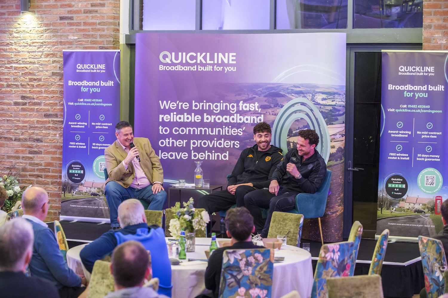 Hull City supporters introduced to their heroes by Quickline