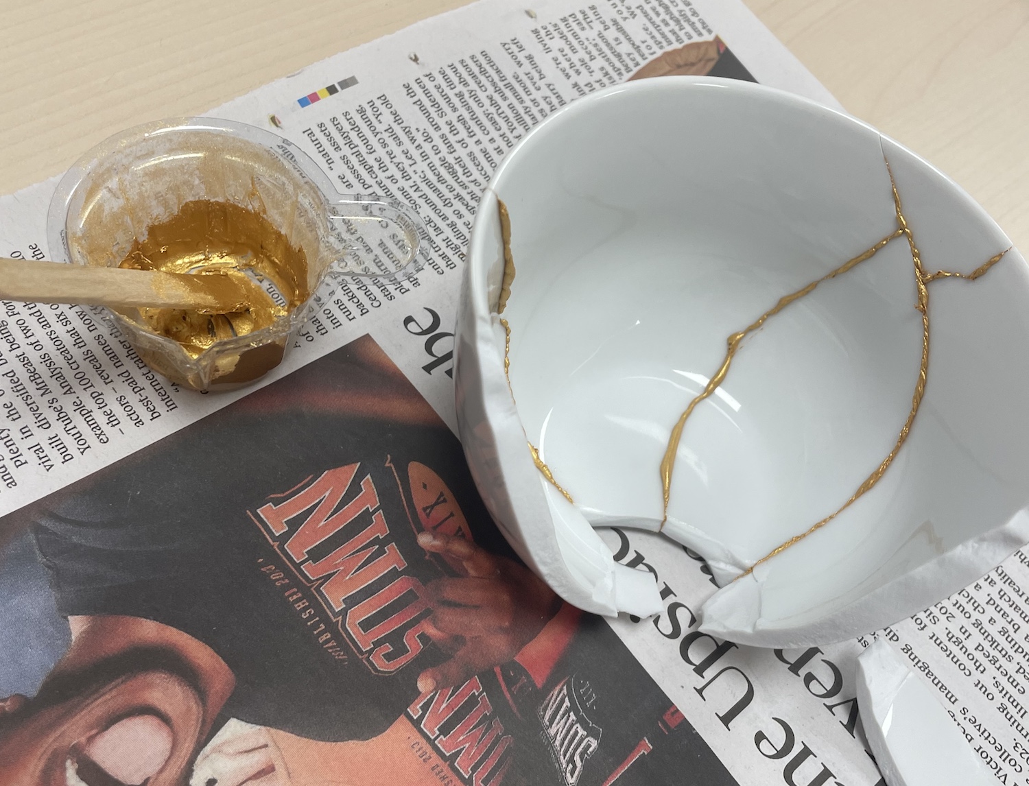 Try the Japanese art of breaking pottery and rebuilding it for mental ...