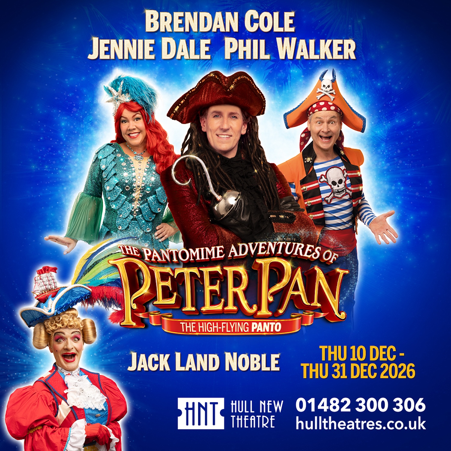 Ahoy shipmates! Hull New Theatre announces swashbuckling panto line up